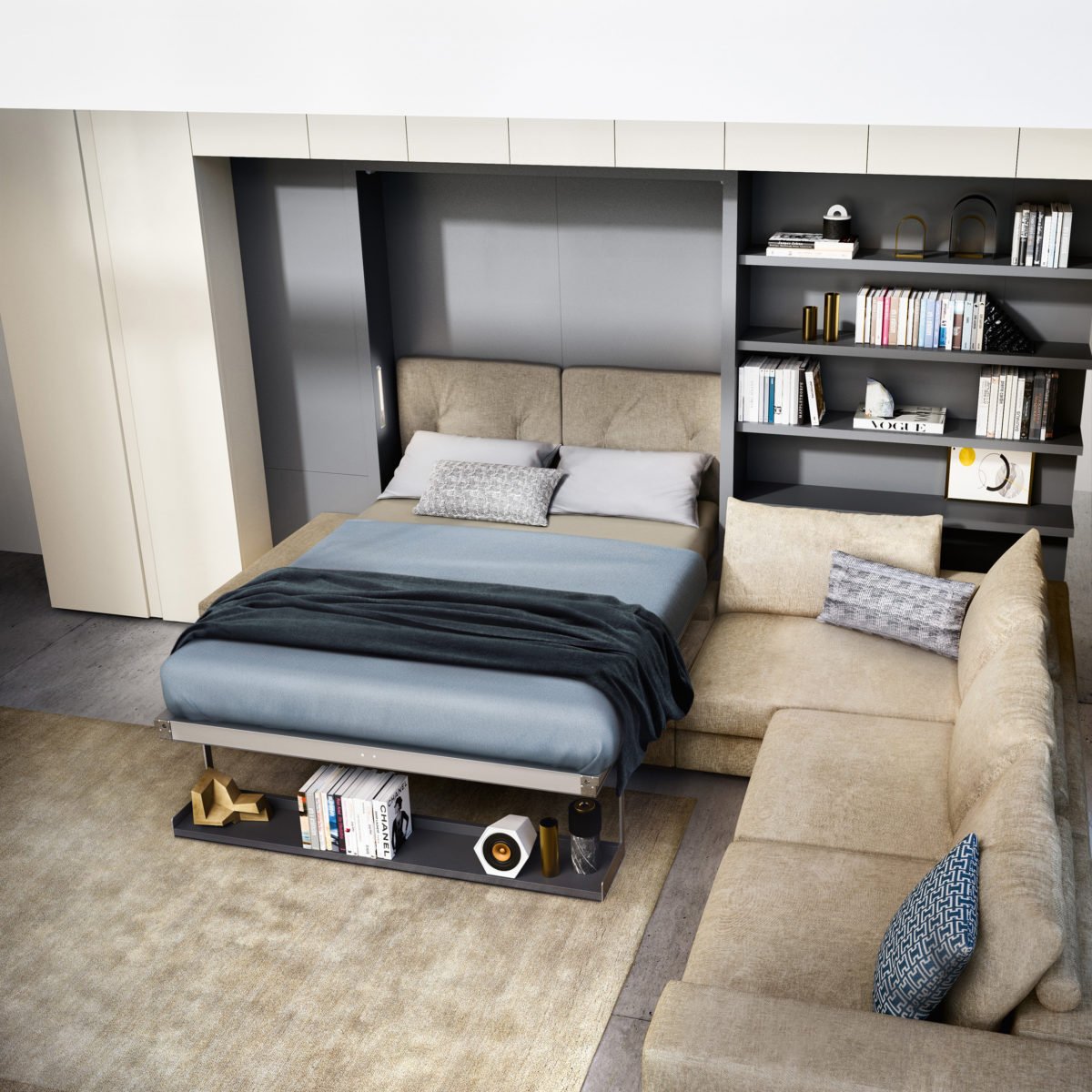 With this deformed bed, my mother said that from now on, the baby at ...