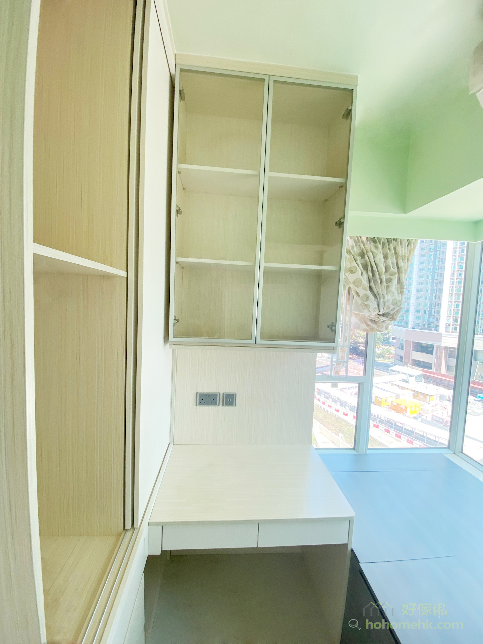 Turn the window sill into a bed? I have a plan to make the bedroom ...