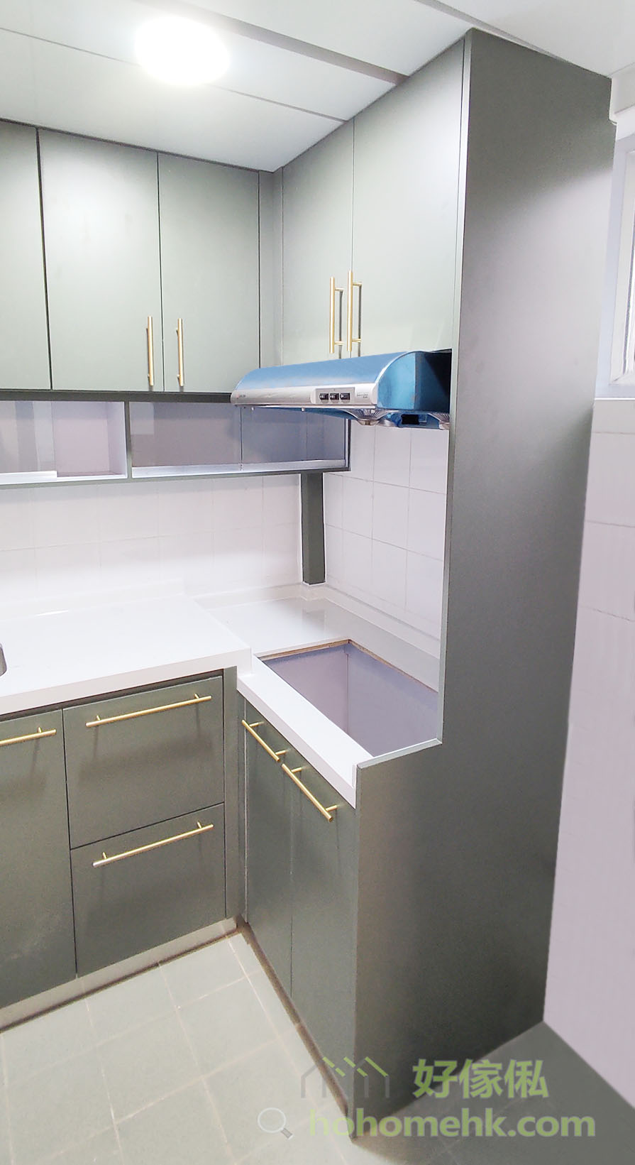 design ideas for L-shaped kitchen cabinets — 好傢俬 HoHomeHK