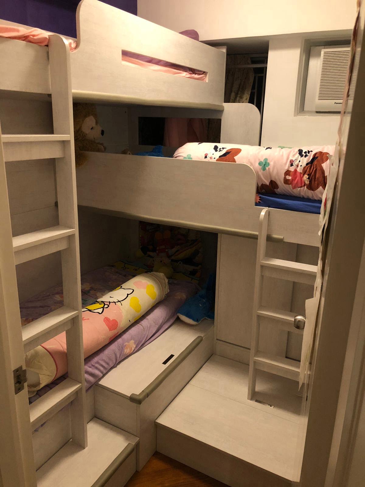 The 6X6 foot room can also accommodate 3 beds — 好傢俬 HoHomeHK