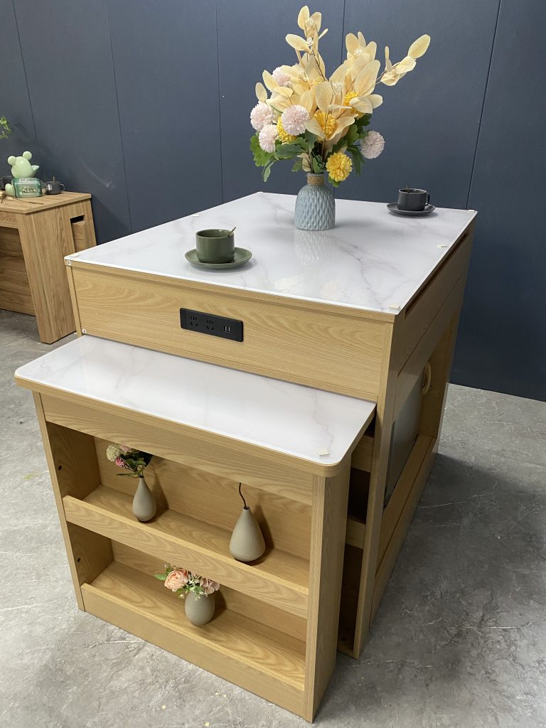 Leila Island dining table integrated expansion table — 好傢俬 HoHomeHK